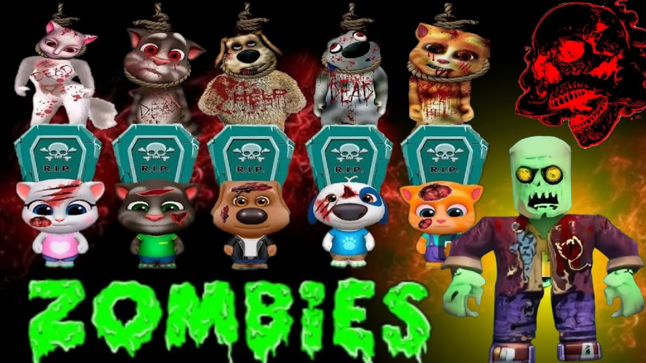 ZOMBIE ROBLOX ALL DEAD😭/My Talking Tom Friends/Among us/Android Ois ...