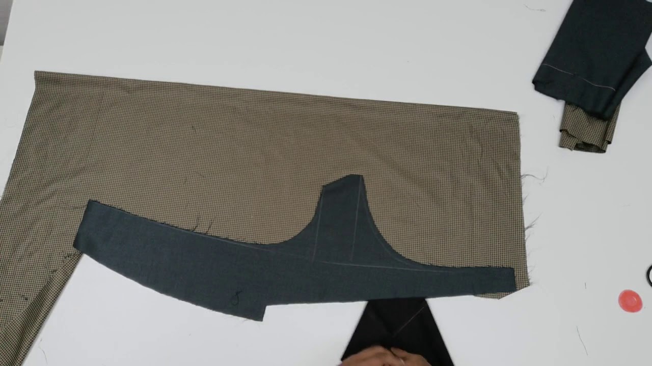 coat lining cutting basic part 1 - YouTube