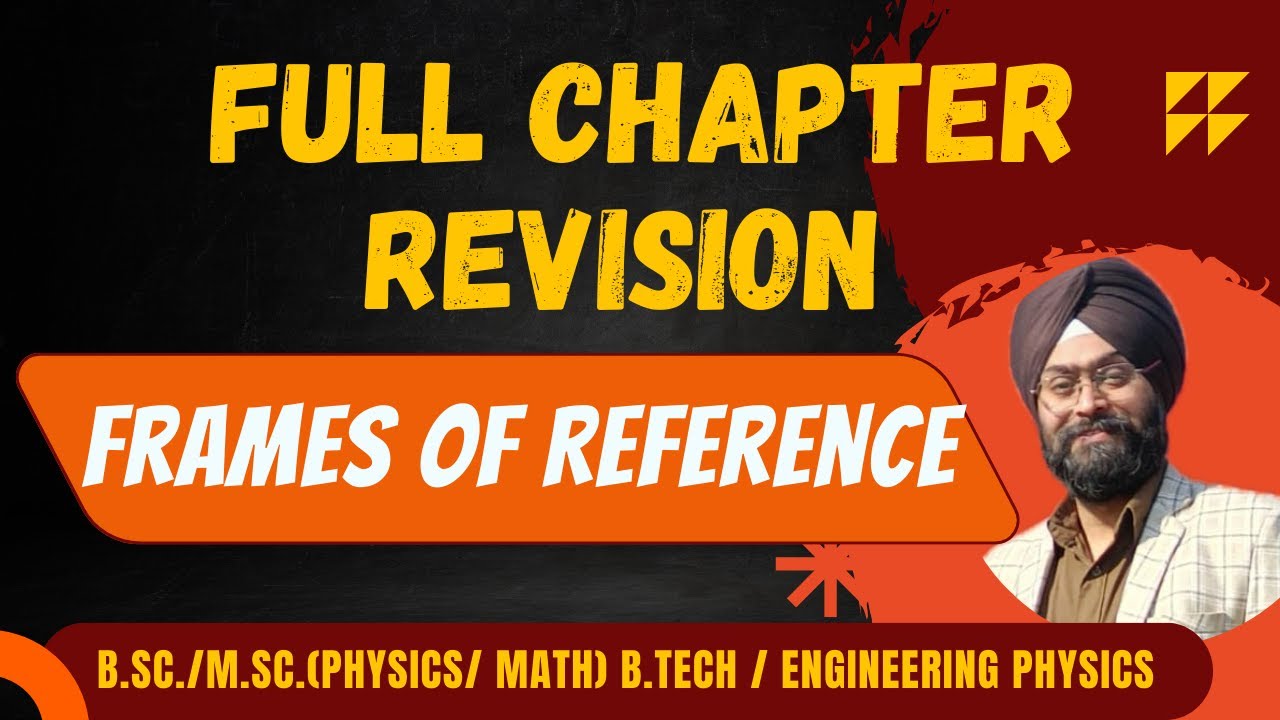 Let's revise the full chapter! Frames of reference | Galilean ...