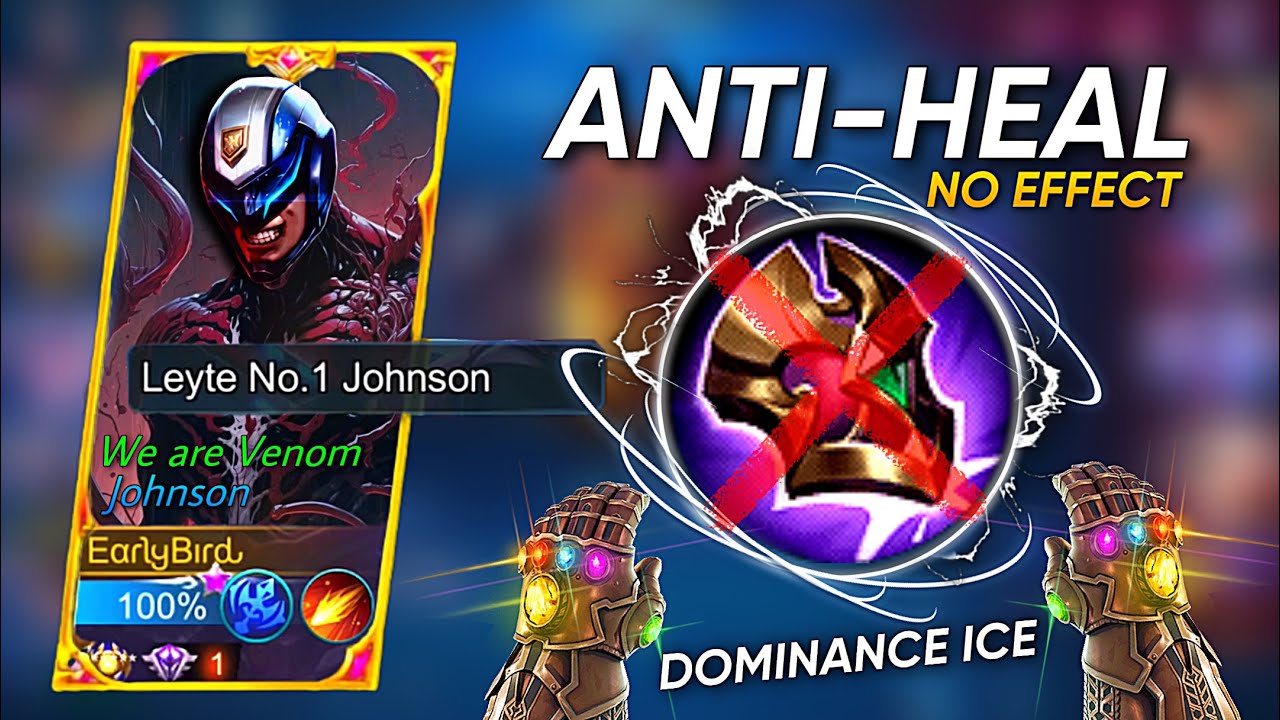 Johnson ANTI-HEAL ITEM BUILD (BURST DAMAGE) 😱 | 100% ENEMY MELTDOWN 🔥 ...