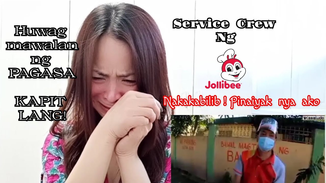 Jollibee Service Crew Made Me Cry | Reaction DjB Israel - YouTube