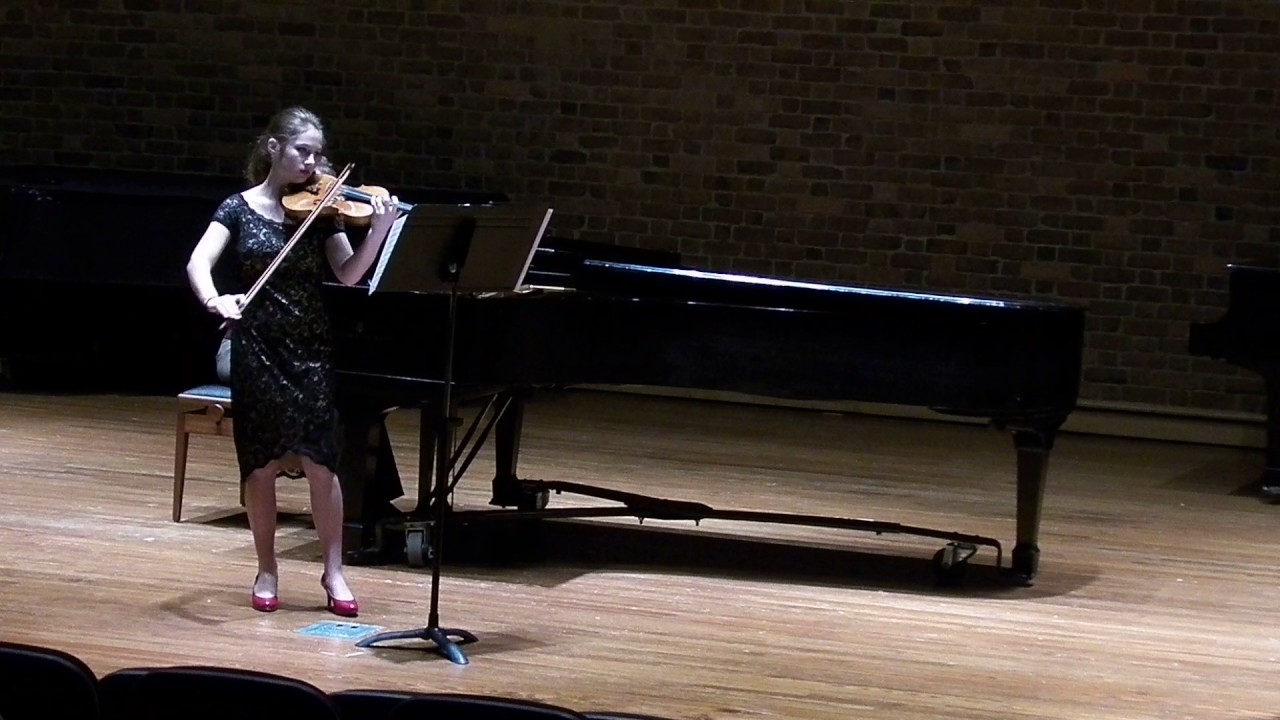 Emily Fall Recital 2016 Scene de Ballet by Charles de Beriot - YouTube