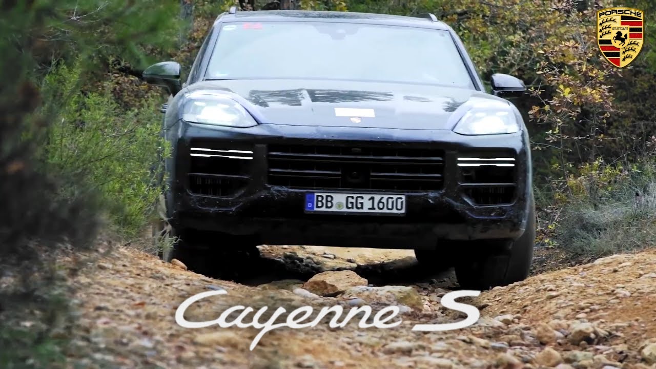 2024 Porsche Cayenne Chassis Development - YouTube