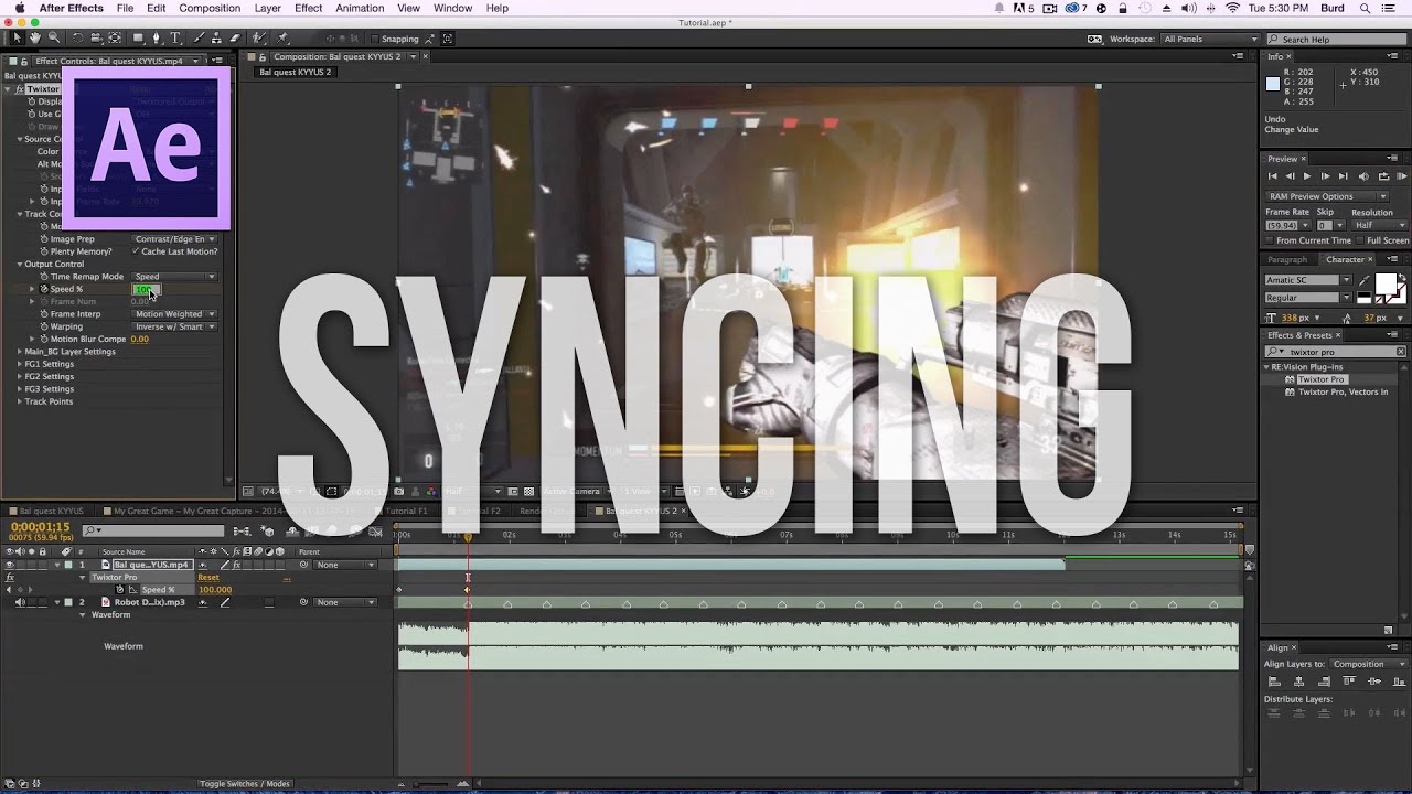 Burd's Syncing Tutorial - YouTube