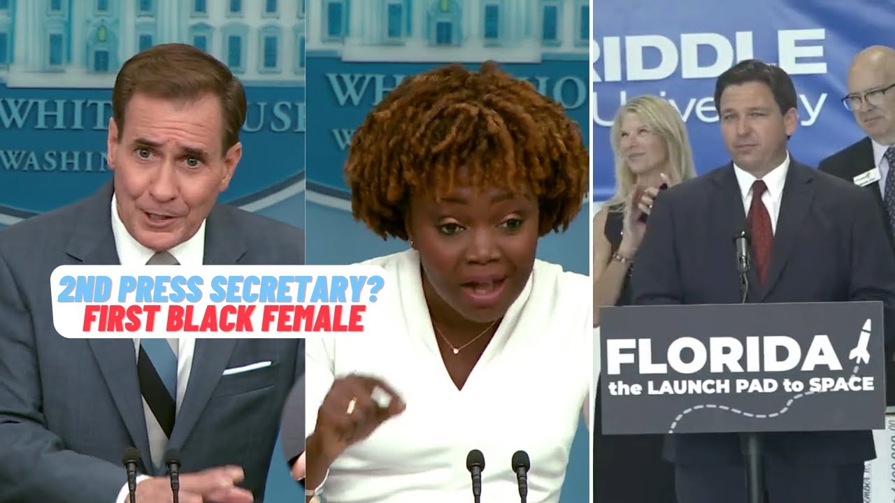 Spokesman second press secretary? or “undermine” the first black female ...