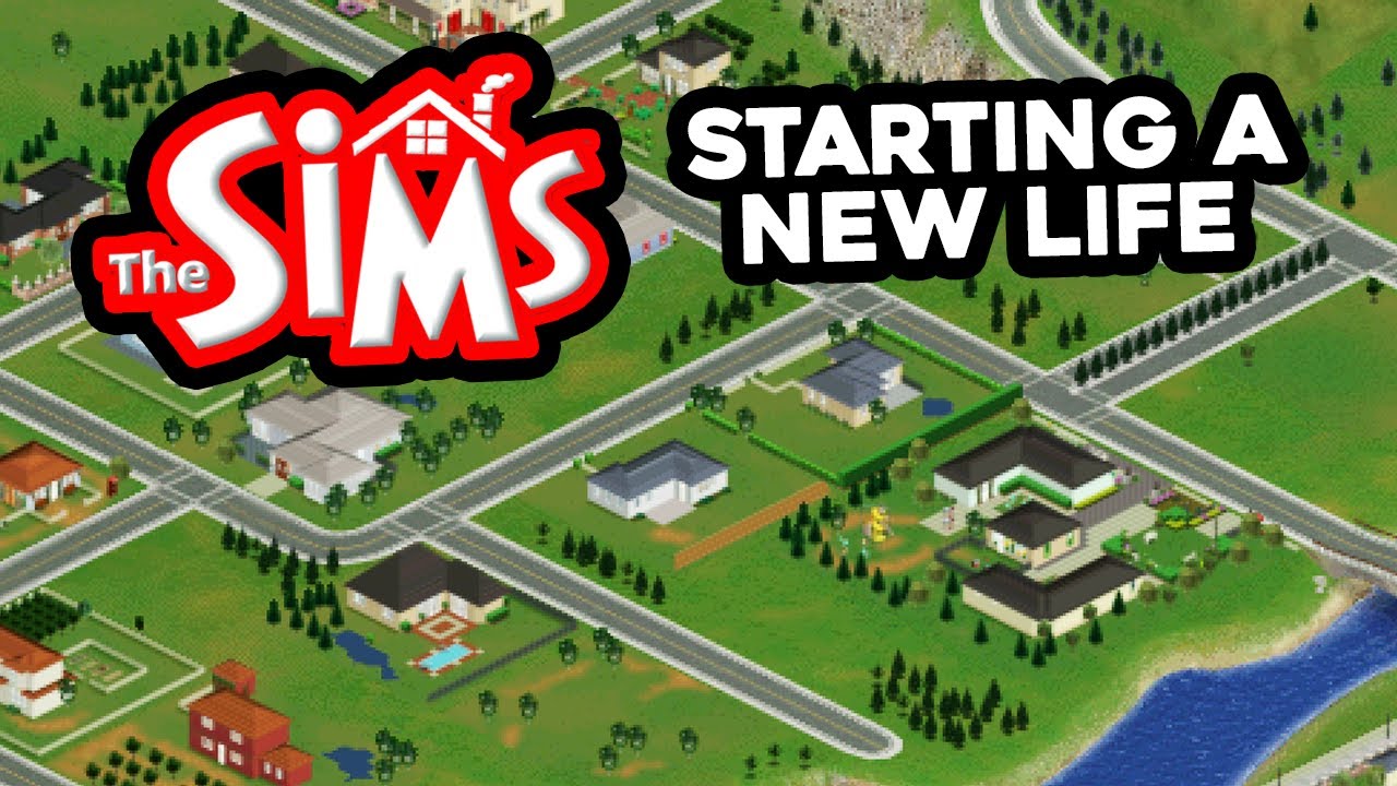 Starting a NEW LIFE in The Sims 1 - YouTube