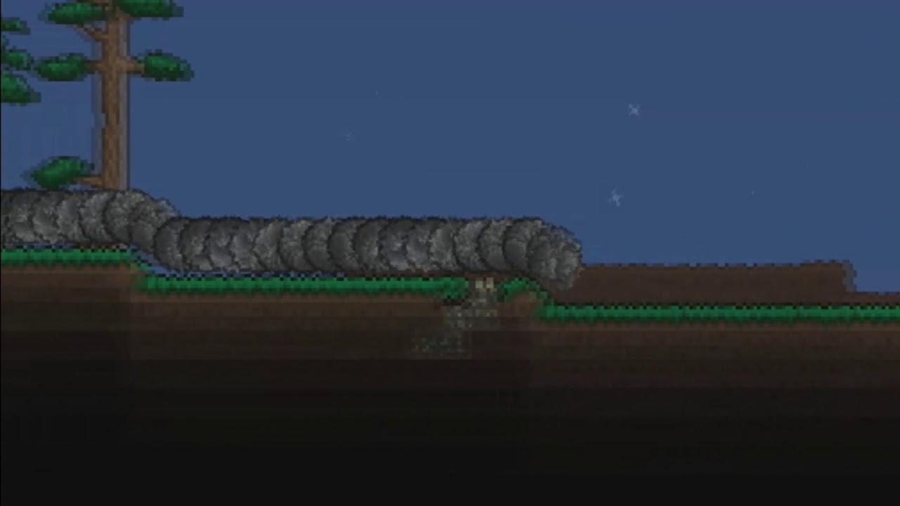 Terraria Boulder Attack - YouTube