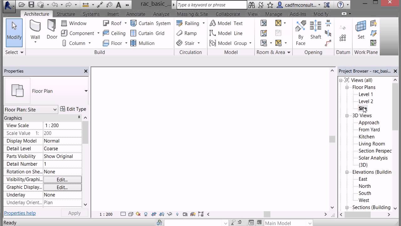 Standard Terminology in AutoDesk Revit 2016 - YouTube