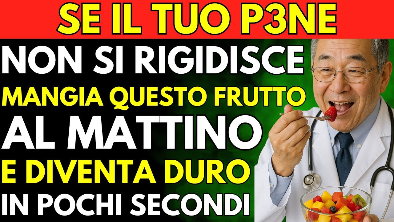 Uomini 60+: 3 frutti essenziali per energia, prestazione e virilità ...