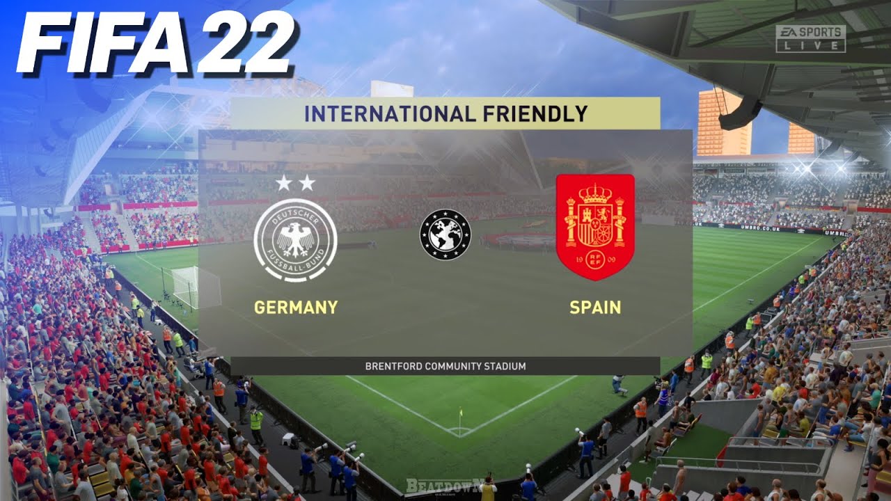 FIFA 22 - Germany vs. Spain | Women's EURO 2022 - YouTube