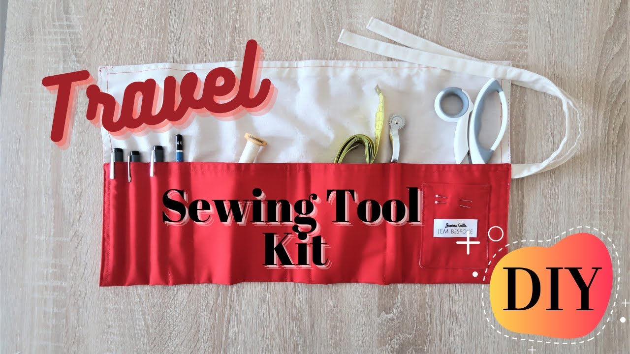 DIY easy Travel Sewing Kit - YouTube