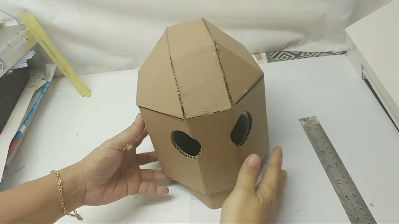 Membuat Topeng Transfomer Dari Kardus - YouTube