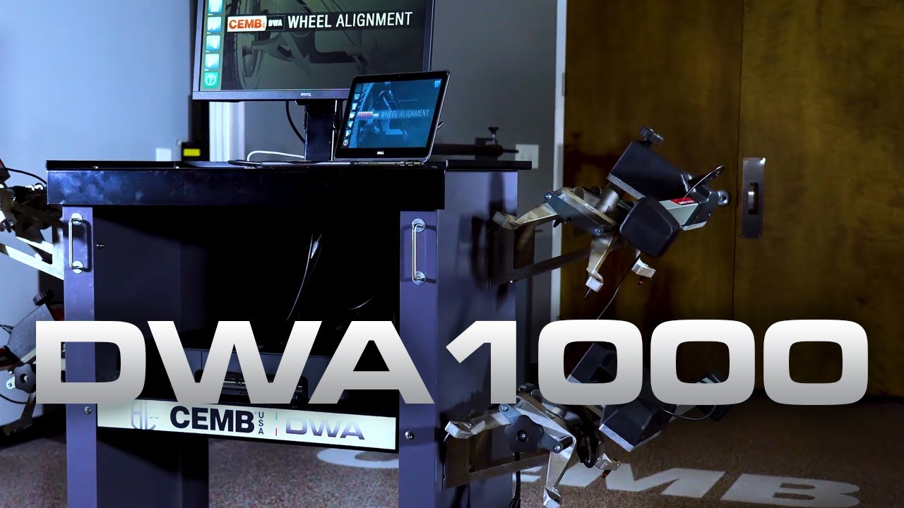DWA1000 - CEMB USA 8-SENSOR CCD WHEEL ALIGNMENT SYSTEM - YouTube