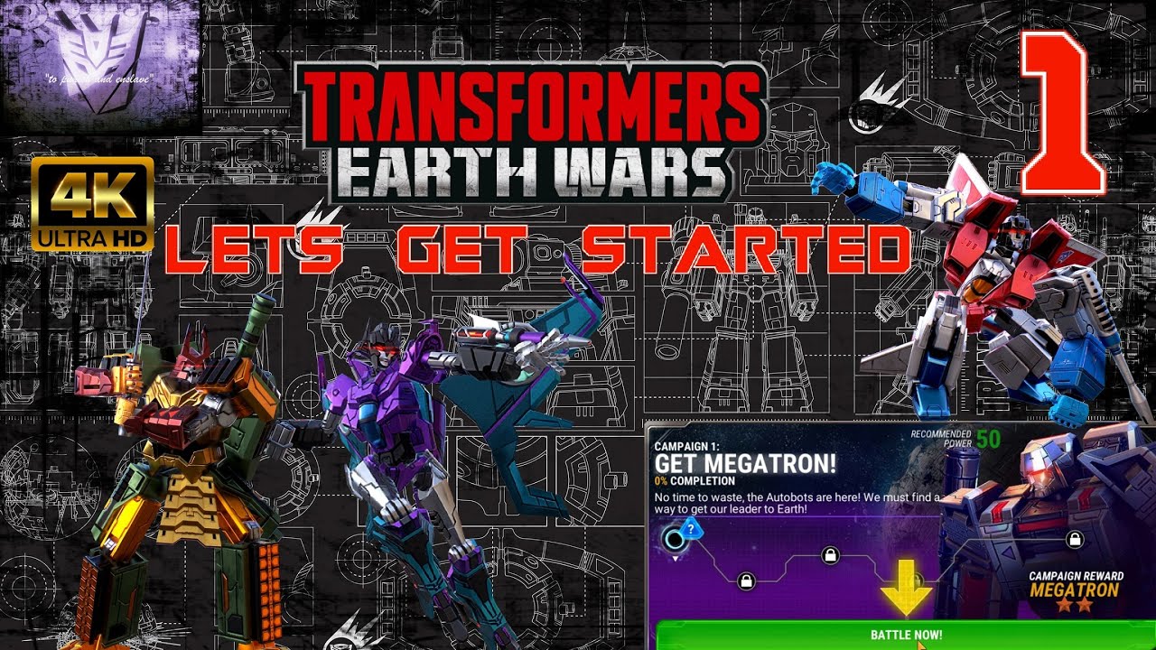 Get Megatron!-TFEW-Transformers: Earth Wars-Walkthrough-Part 1 4K UHD ...