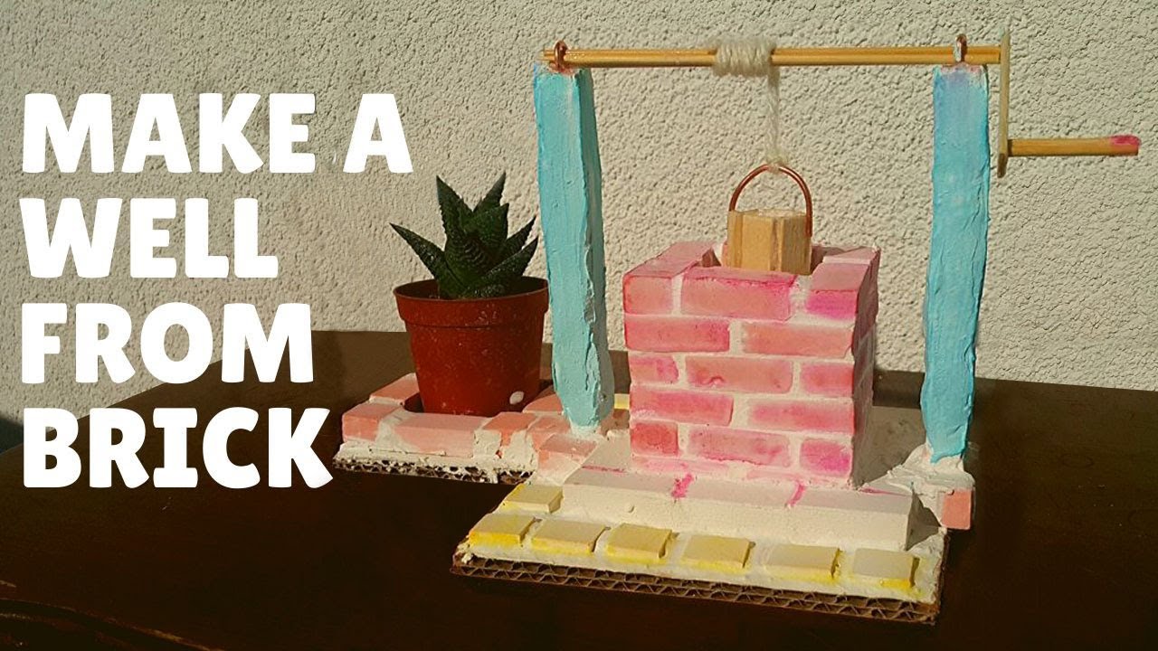 How To Building A Miniature Wells From Mini Bricks- Very nice with ...