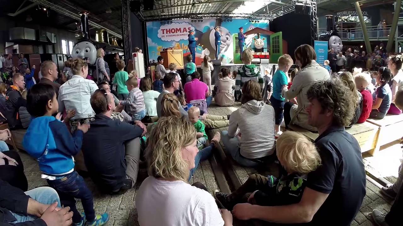 Thomas Weekend 2016 in Het Spoorwegmuseum - YouTube