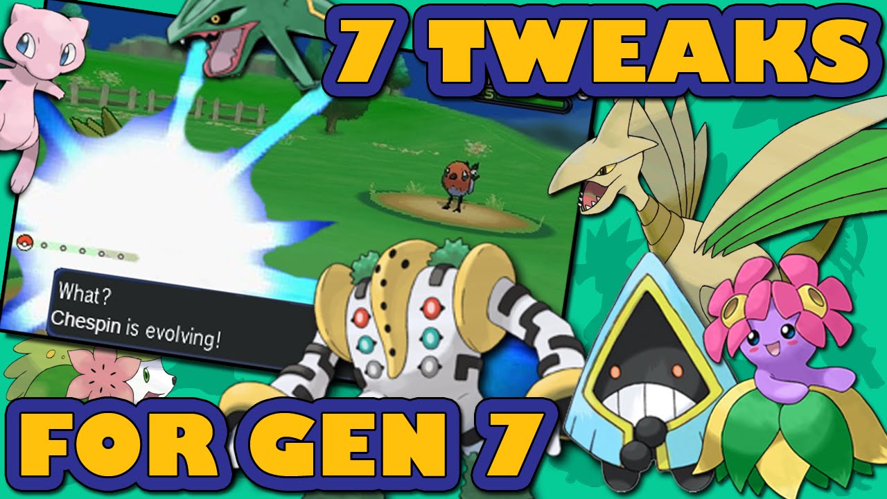 7 Tweaks to Make Pokémon Better in Generation 7 - YouTube