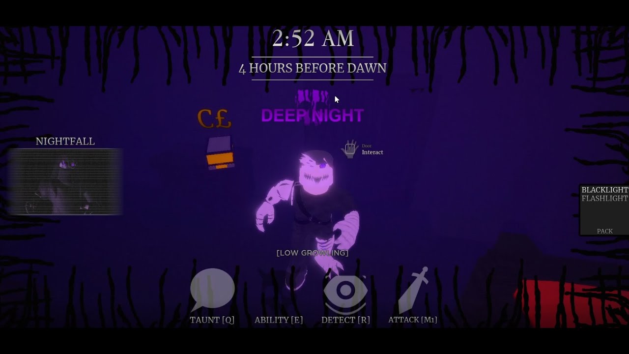 Survive The Night random Project 0011 Nightmare gameplay (Deep Night ...