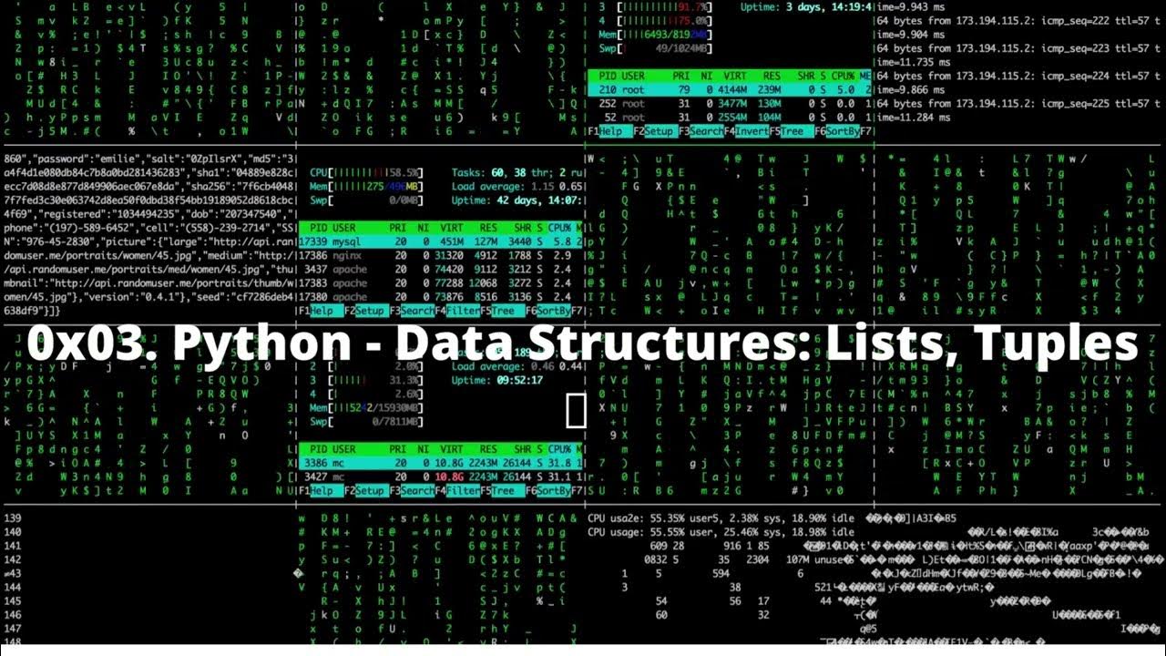 0x03 Python Data Structures Lists Tuples Quiz Youtube