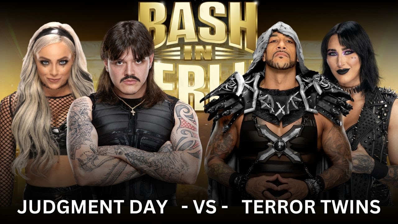 Terror Twins vs. Judgment Day Mixed Tag Team Match: WWE Bash in Berlin ...
