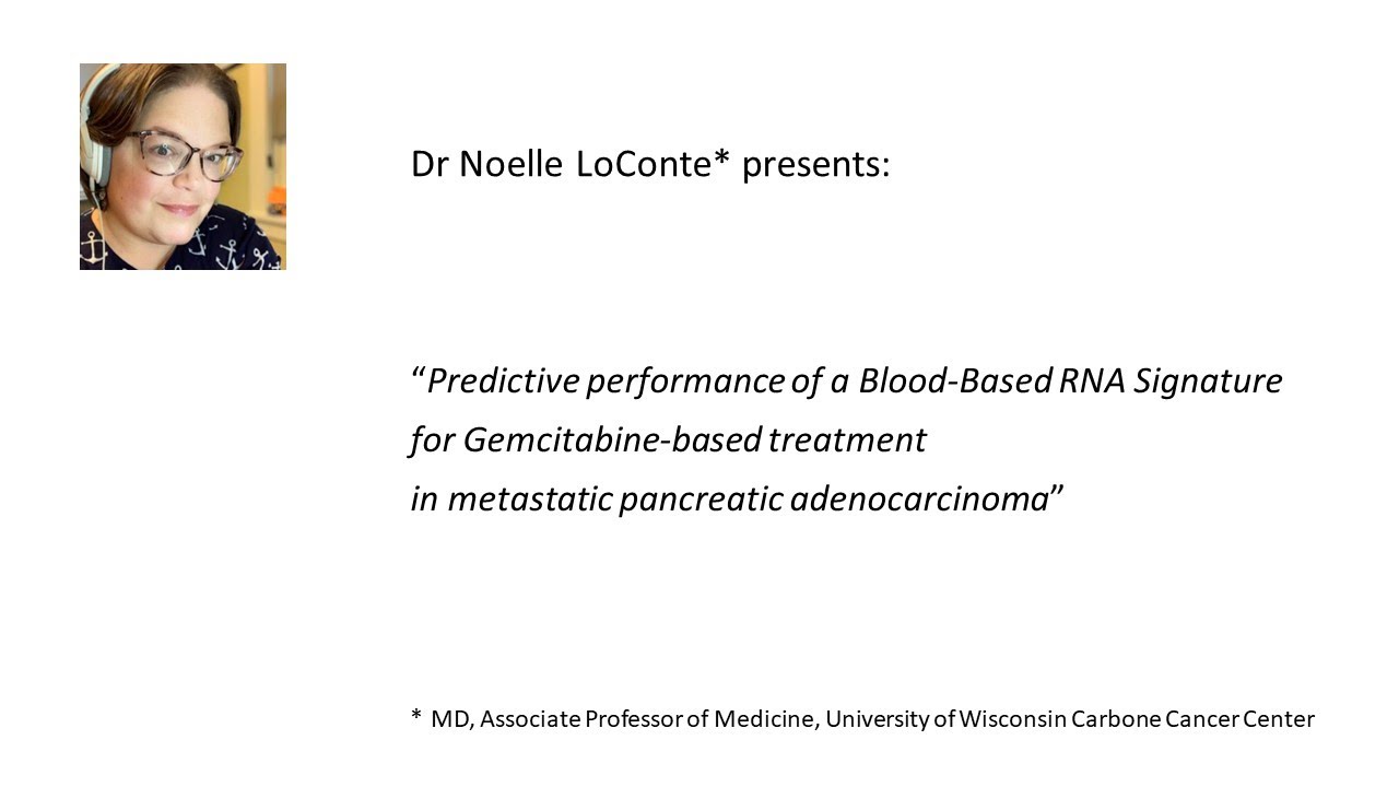 Predictive Performance of GemciTest® by Dr. Noelle LoConte (MD ...