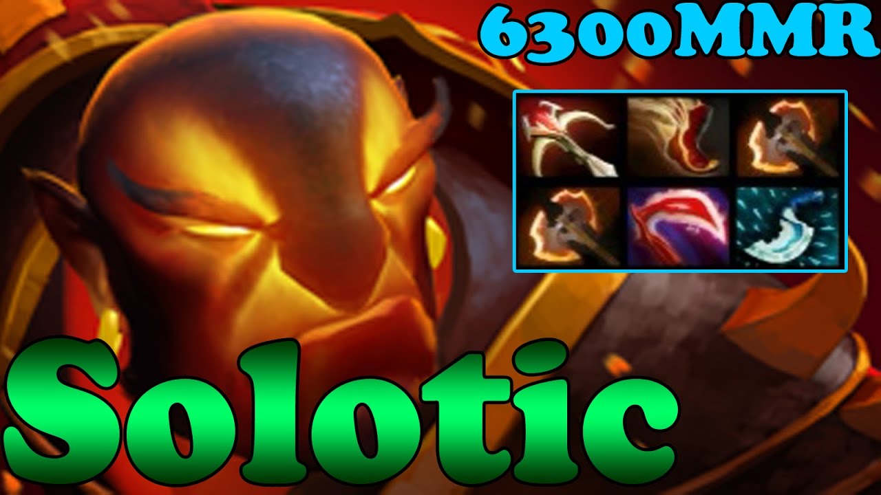 Dota 2 - Solotic 6300 MMR Plays Ember Spirit Vol 1# - Ranked Match ...