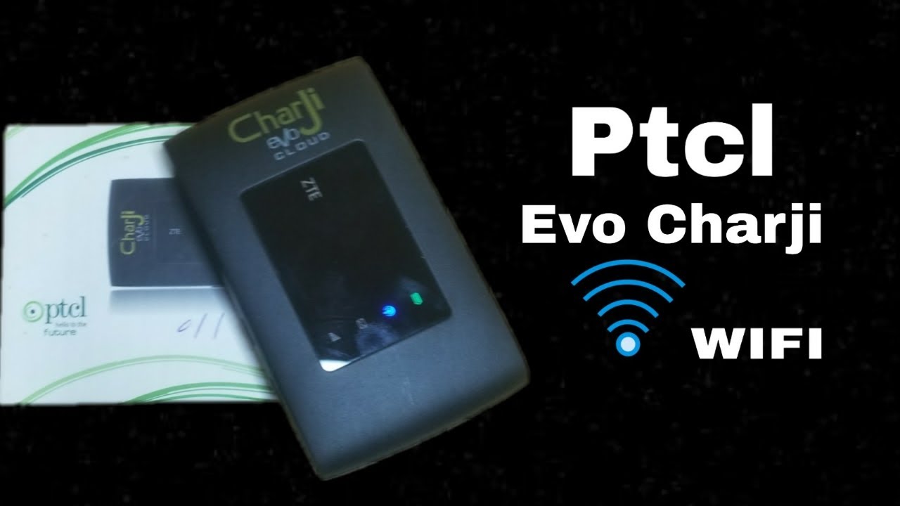 Unboxing and review Ptcl Evo charji | WIFI 4G | 2020 - YouTube