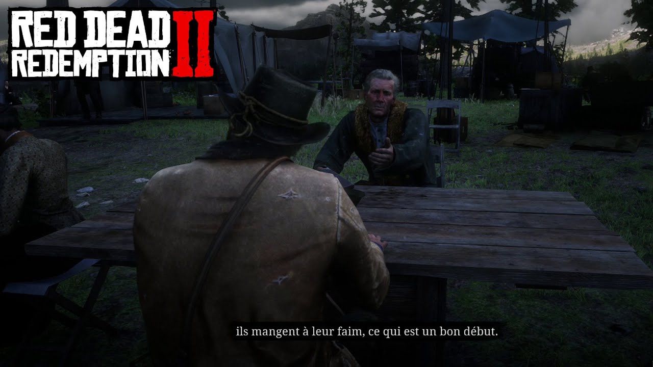 RDR2 - Hosea est rassuré - Dialogue caché - YouTube