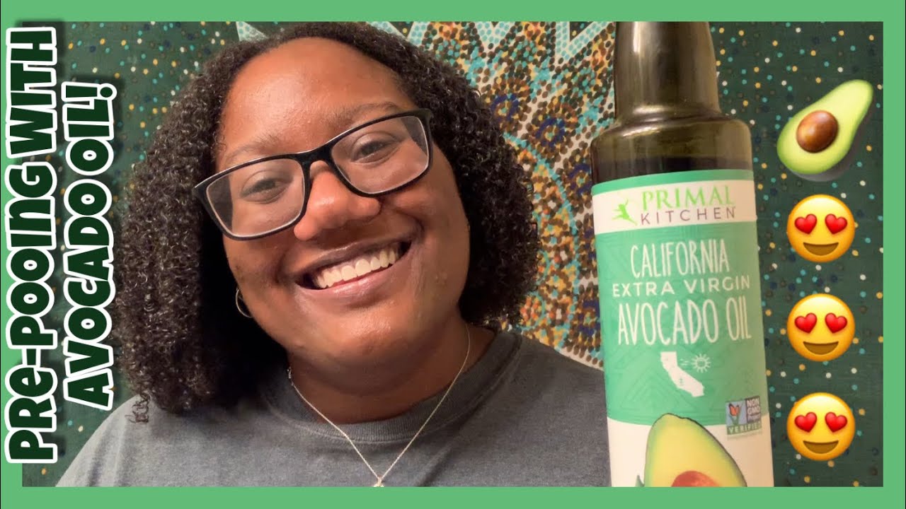 AVOCADO OIL PRE-POO TREATMENT FOR STRONGER & LONGER NATURAL HAIR ...