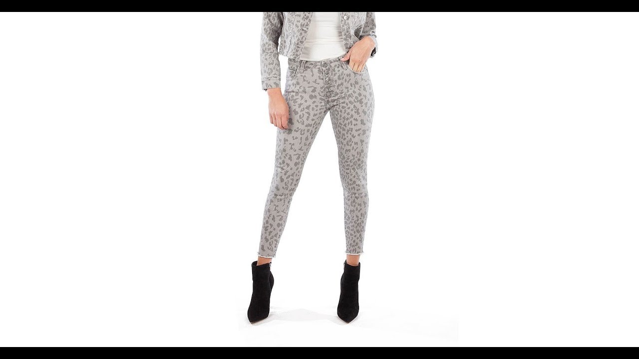 These Grey Leopard Jeans Will Stand Out in Every Crowd — For 40% Off ...