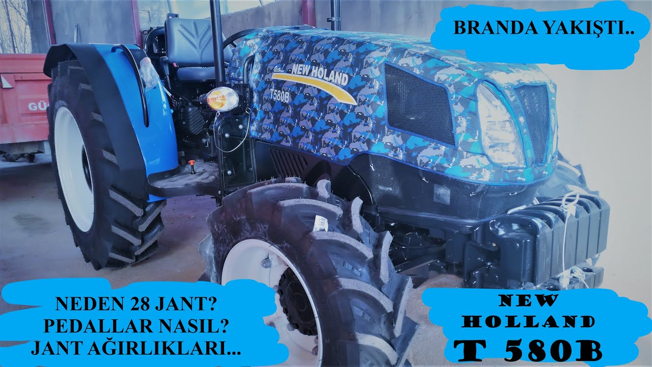 28 JANT T580B !! İLK İZLENİMLER | 2020 NEW HOLLAND T580B - YouTube