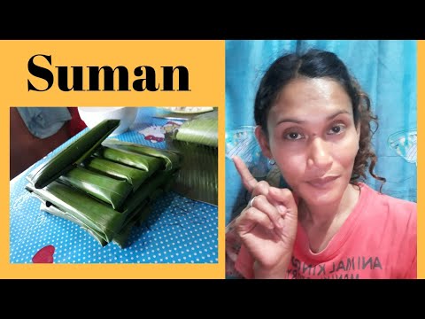 How to make suman sa titik /corn flour - YouTube