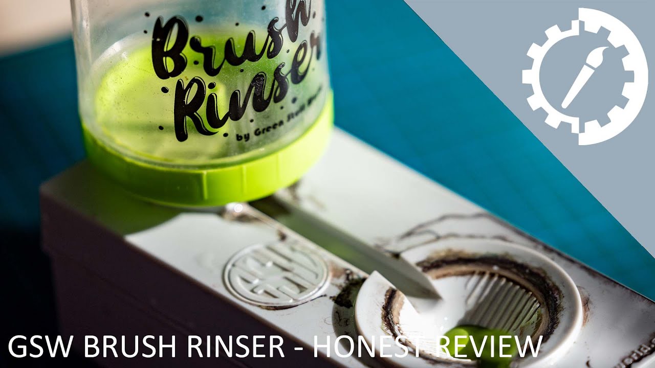 GSW Brush Rinser - Honest Review - YouTube