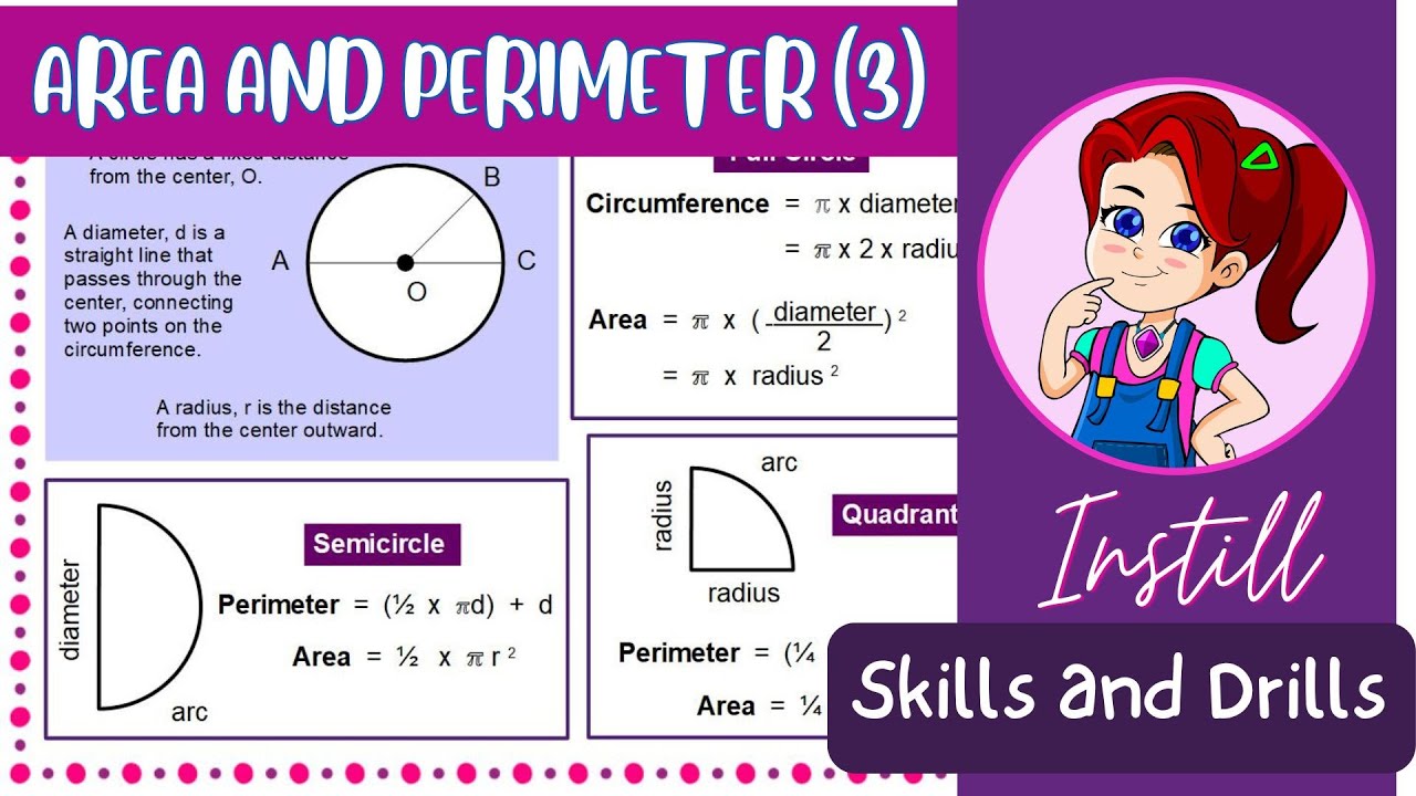 Area and Circumference of Circles | Geometry Problem Easy Guide - YouTube