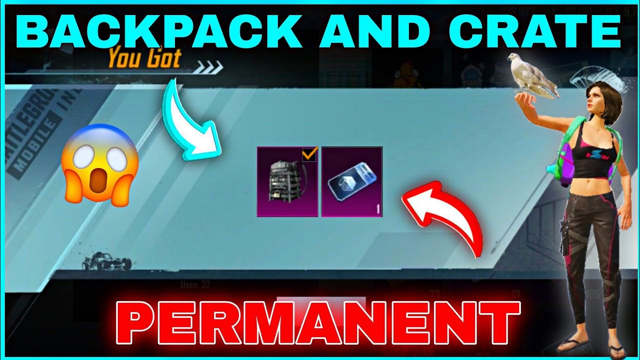 GET FREE PERMANENT BACKPACK SKIN BGMI/ PUBG | HOW TO GET FREE PERMANENT ...