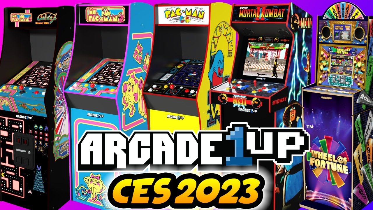 CES 2023 Arcade1Up Press Kit Revealed and Reactions! CasinoCade, Deluxe ...
