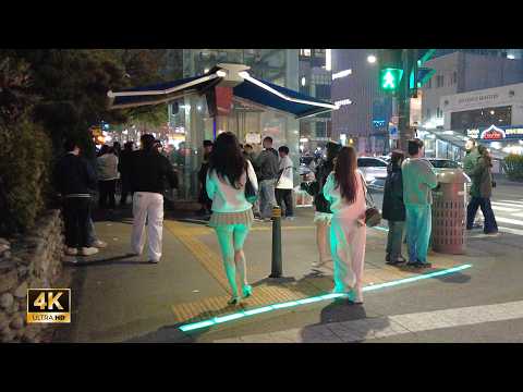 ［Itaewon 4K］Seoul Night Walk!! ~ 압도적 즐거움 ~ 이태원 클럽 거리 ~~ !!