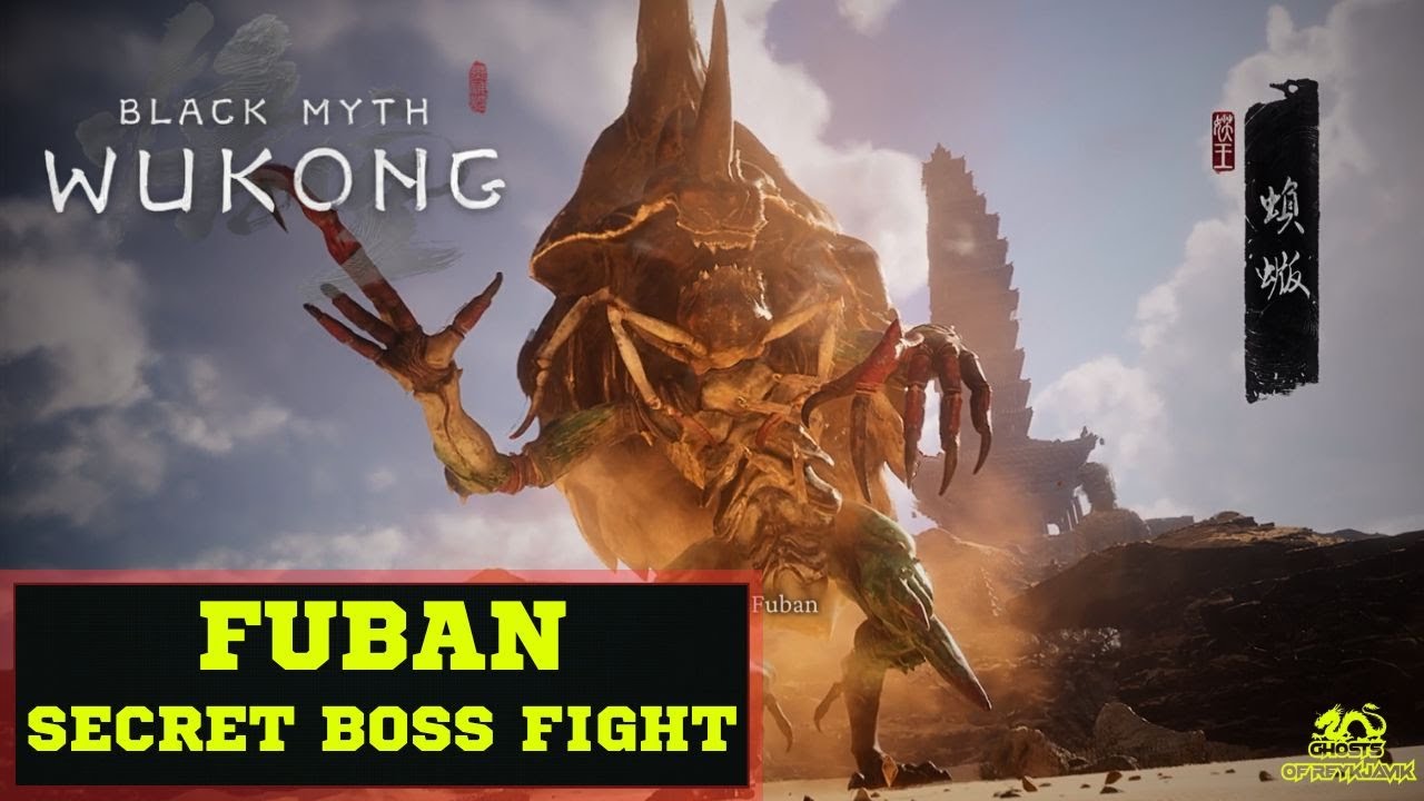 Fuban Secret Boss Fight - Black Myth Wukong - YouTube