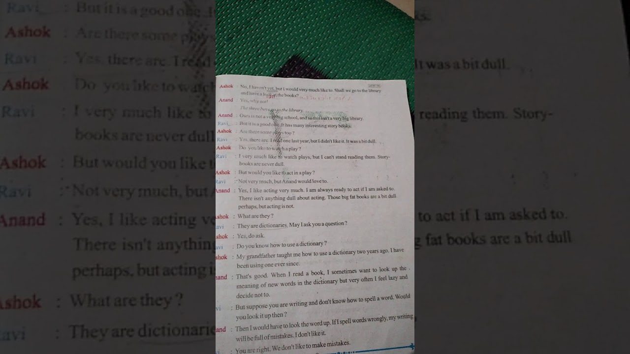 English Literature class 7 ,Chapter 2 - YouTube