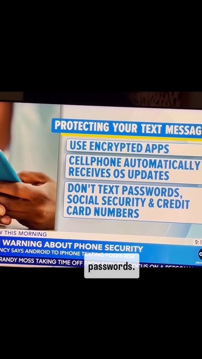 FBI warns of SMS issues btw iPhone and Android, advice using encrypted messaging apps like ...