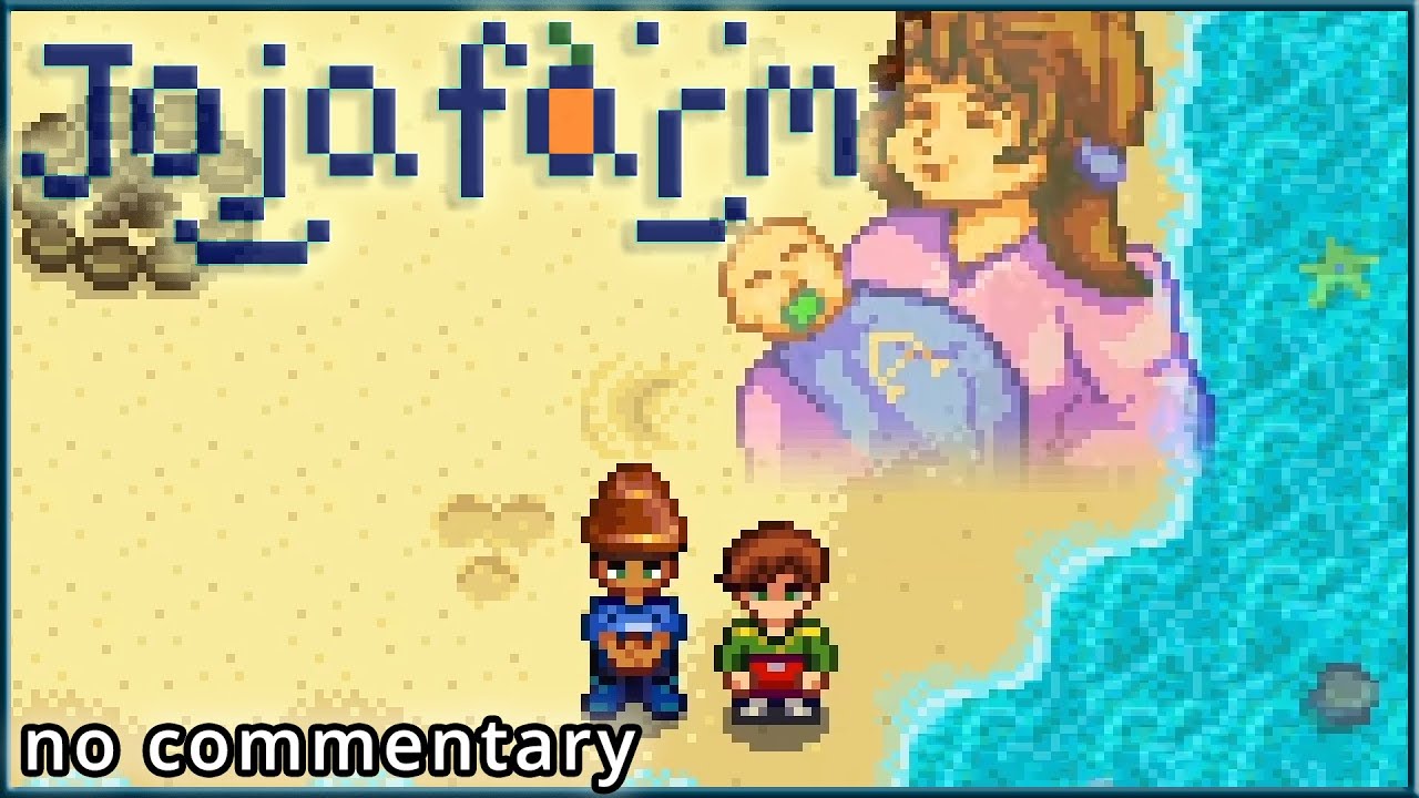 Joja Farm 257 :: Alex Cries at the Beach - YouTube