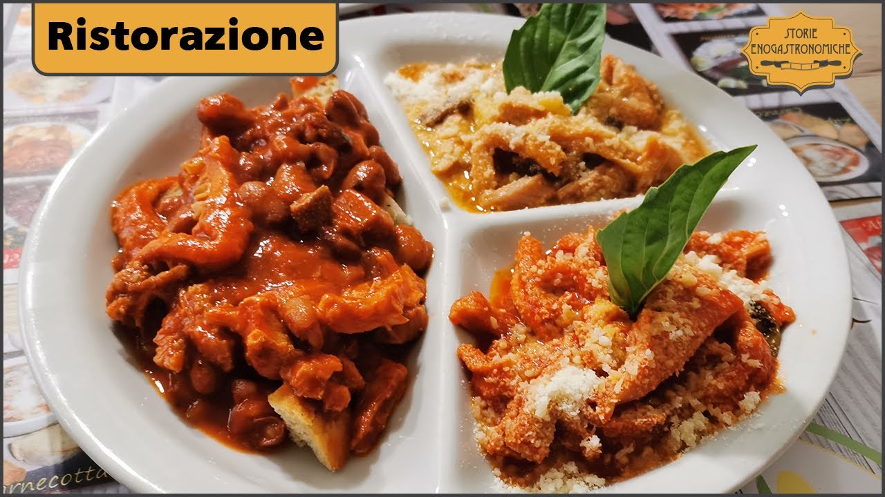 Le specialità della Tripperia O’ Russ a Napoli - YouTube
