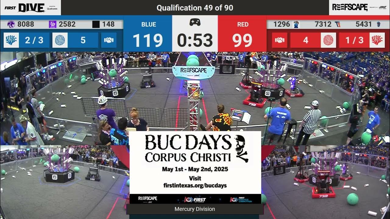 Mercury 2025 Q49: Robowranglers 148 vs Titan 5431 - YouTube