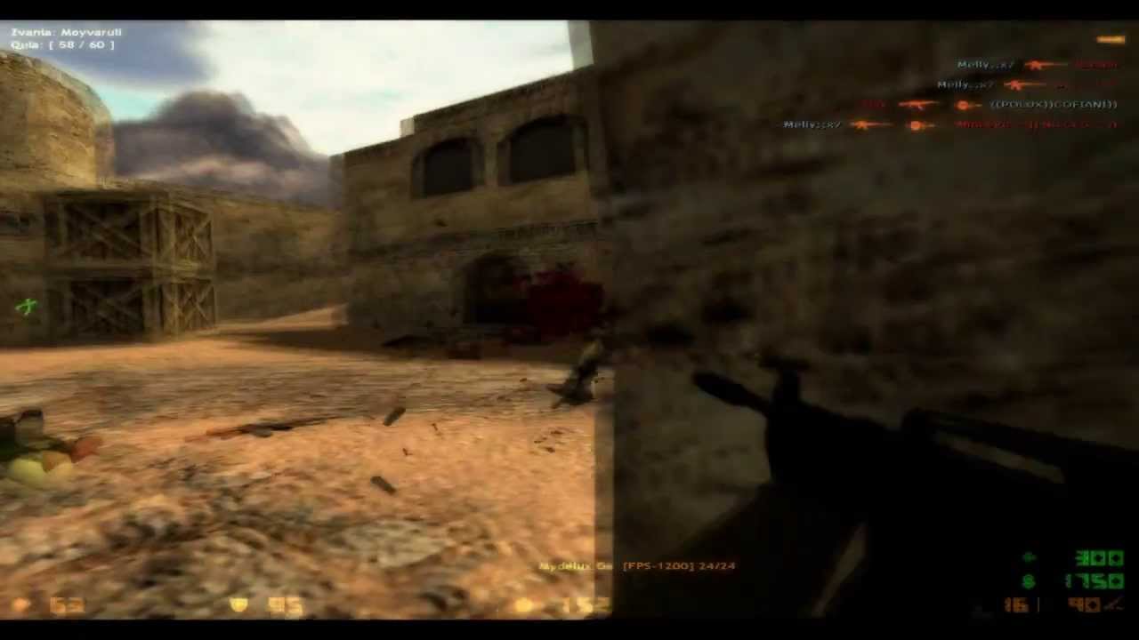 Cs 1.6 - Melly;;x7 m4 -4 moment! edit by f1nn - YouTube