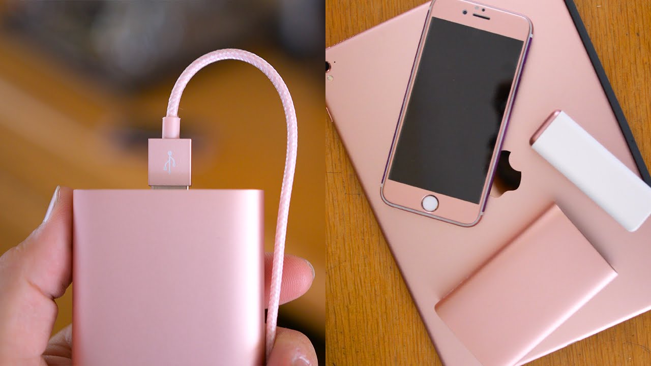 Epic Rose Gold Tech! - YouTube