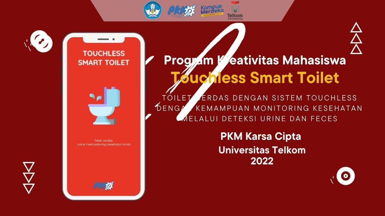 PKM Karsa Cipta_Touchless Smart Toilet_Universitas Telkom - YouTube