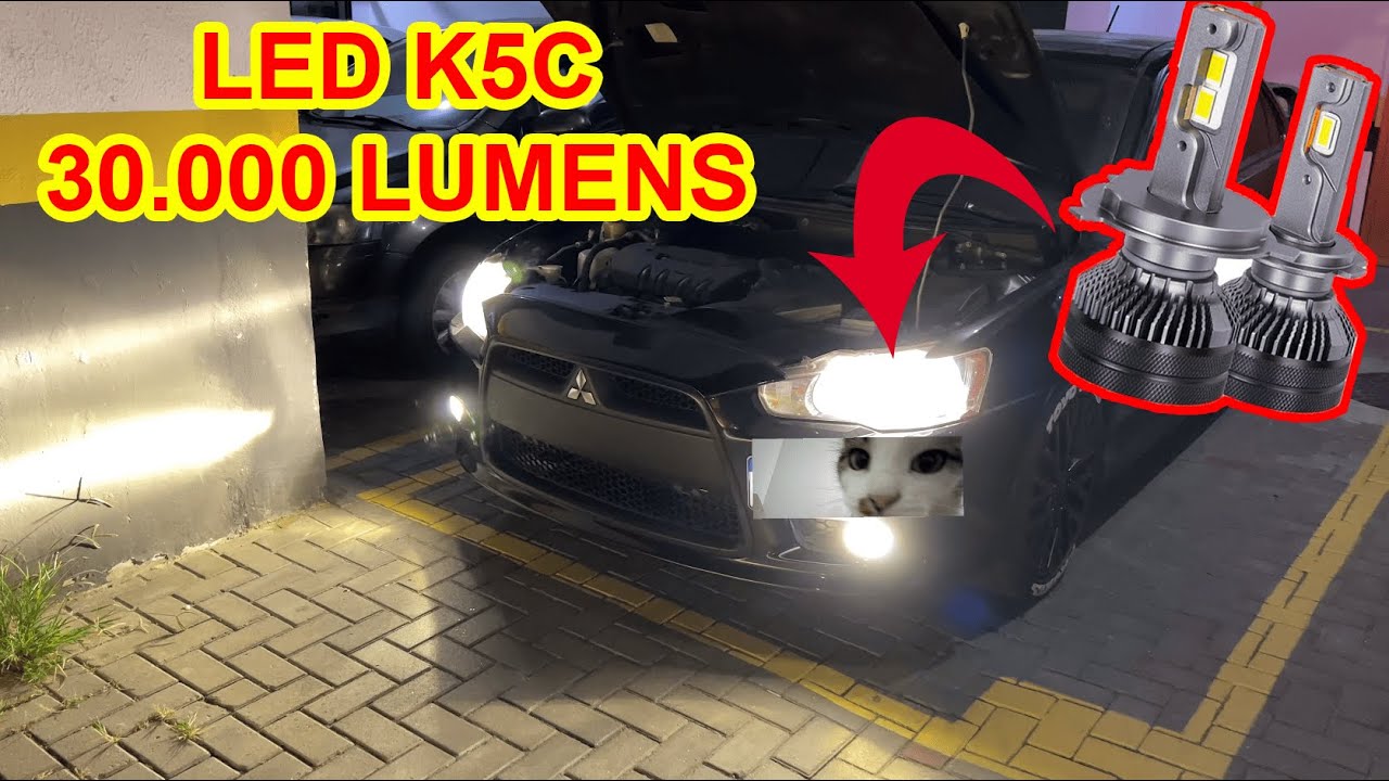 Led K5C no Mitsubishi Lancer - YouTube