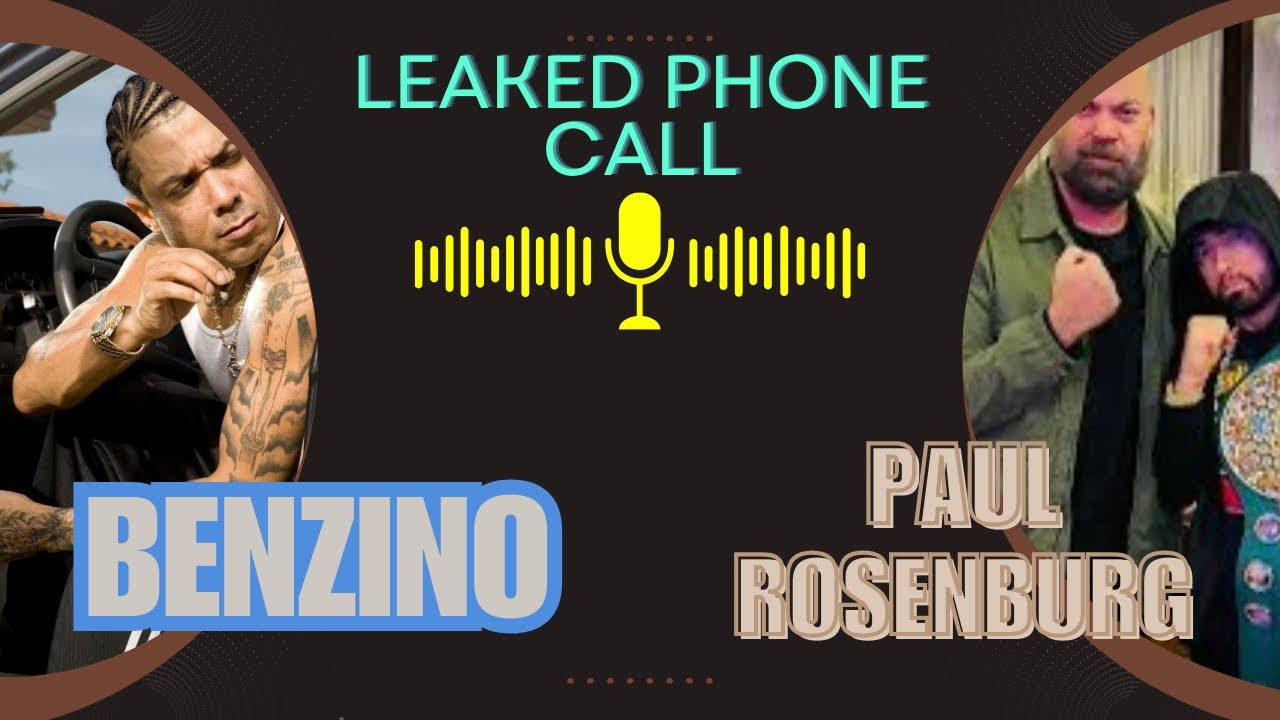 Eminem’s Manager Paul Rosenberg & Benzino Leaked Phone Call UNEDITED ...