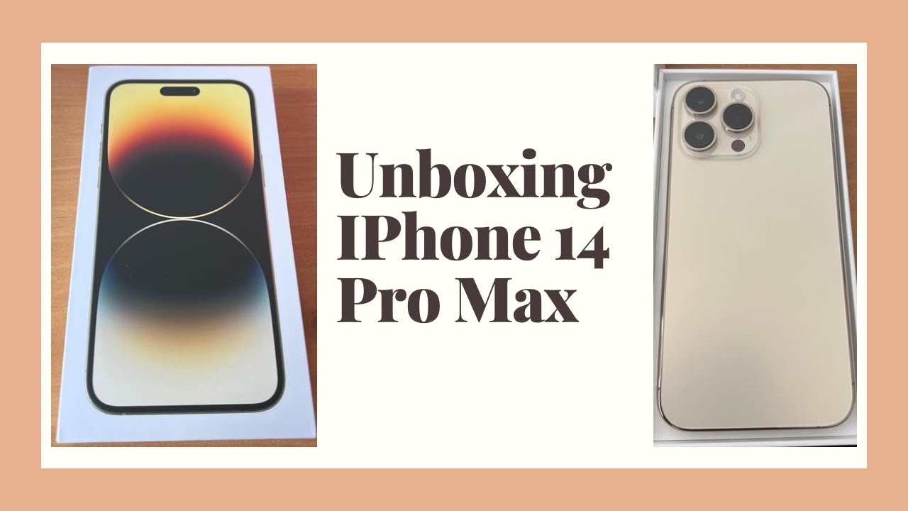 Unboxing Iphone 14 Pro Max - YouTube