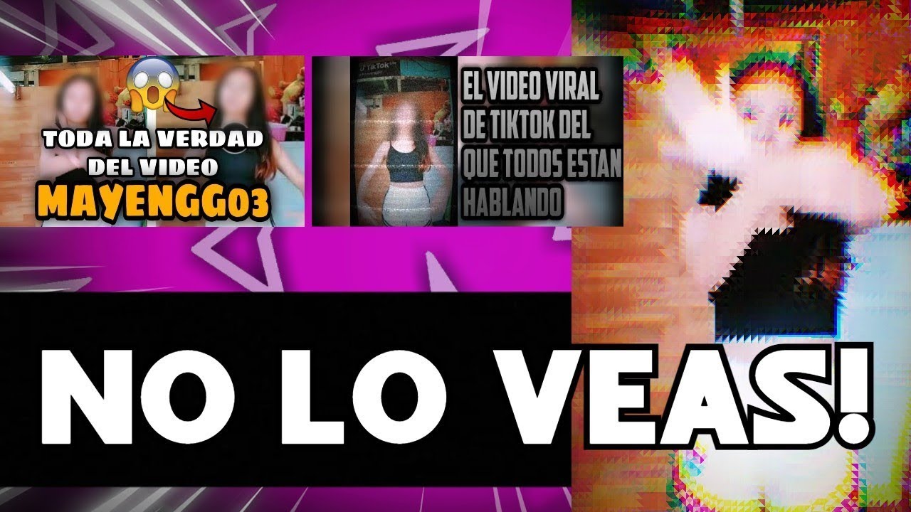 El video de TIK TOK que NO debes de ver De MAYENGG03 - YouTube